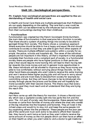 Unit 7 - unit 7 - Unit 7: Safeguarding Matters P1: Explain the ...