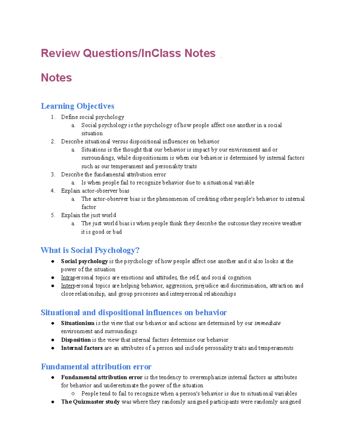 Chapter 12 - From Openstax Psych textbook. Full Condensed notes ...