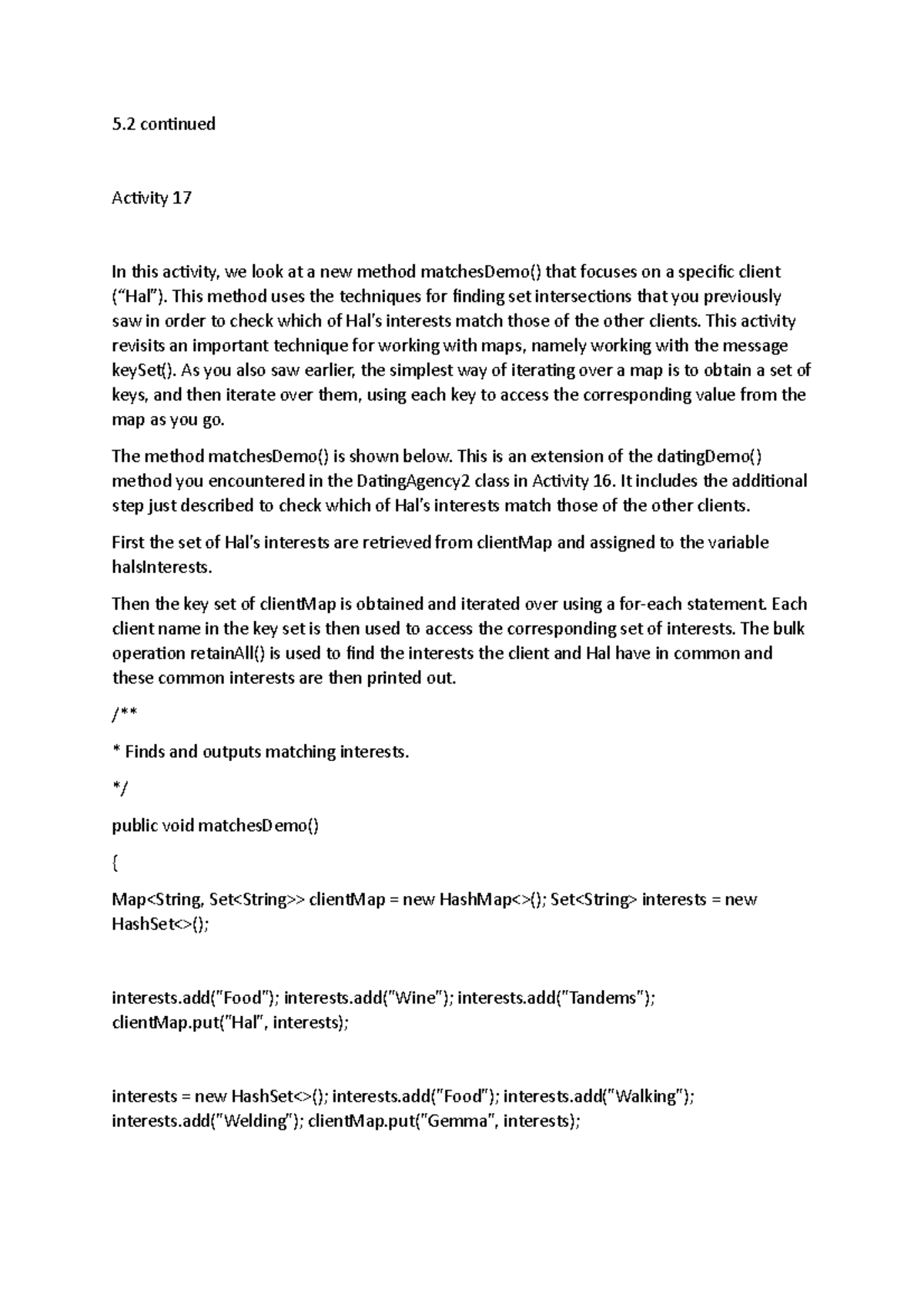 Unit 10 - 5.2 continued - in depth notes from the units in the M250 ...