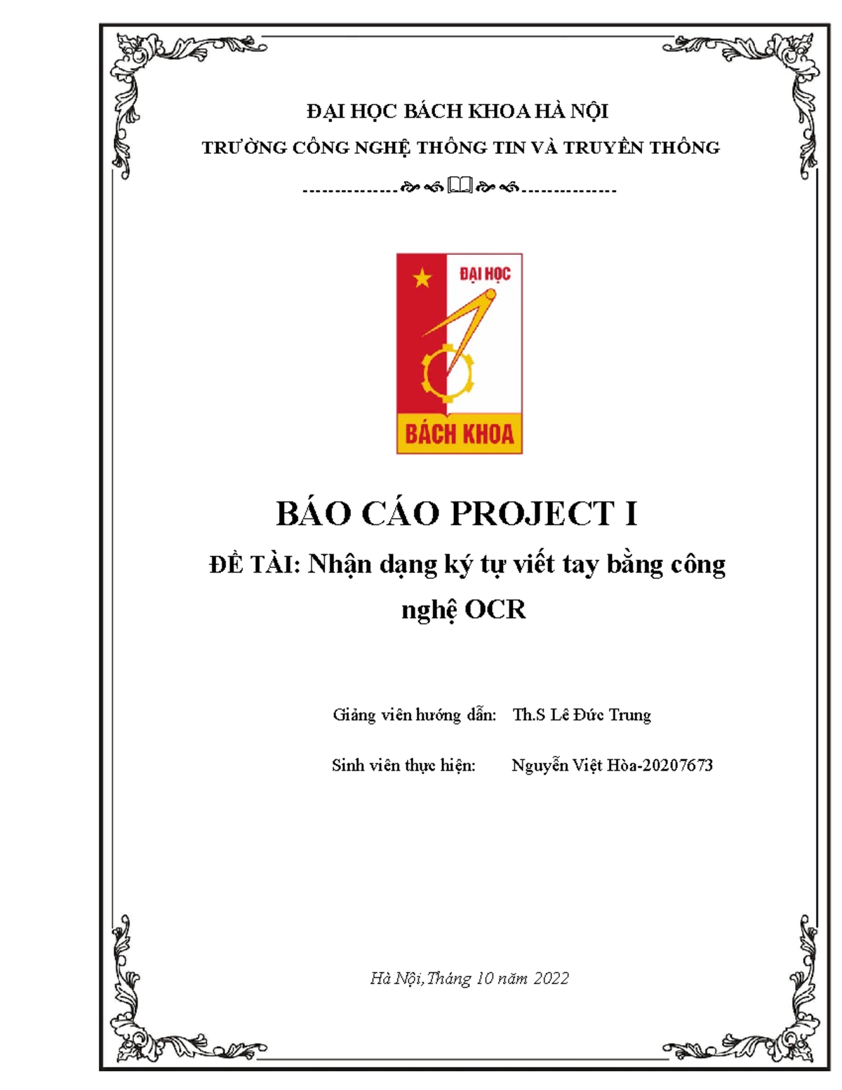 Báo-cáo-Project-1 Nguyễn-Việt-Hòa-20207673 - ĐẠI HỌC BÁCH KHOA HÀ NỘI ...
