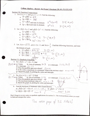 MATH 1314 Signature Assignment 2019-2020 - MATH 1314 GENERAL EDUCATION ASSESSMENT Submission ...