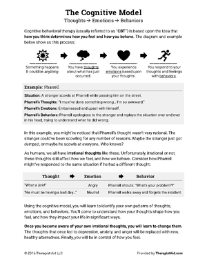 Grounding Techniques worksheet - Grounding Techniques © 201 8 Therapist ...
