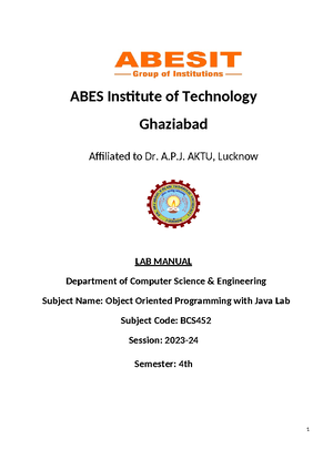 B.tech - AKTU - Studocu