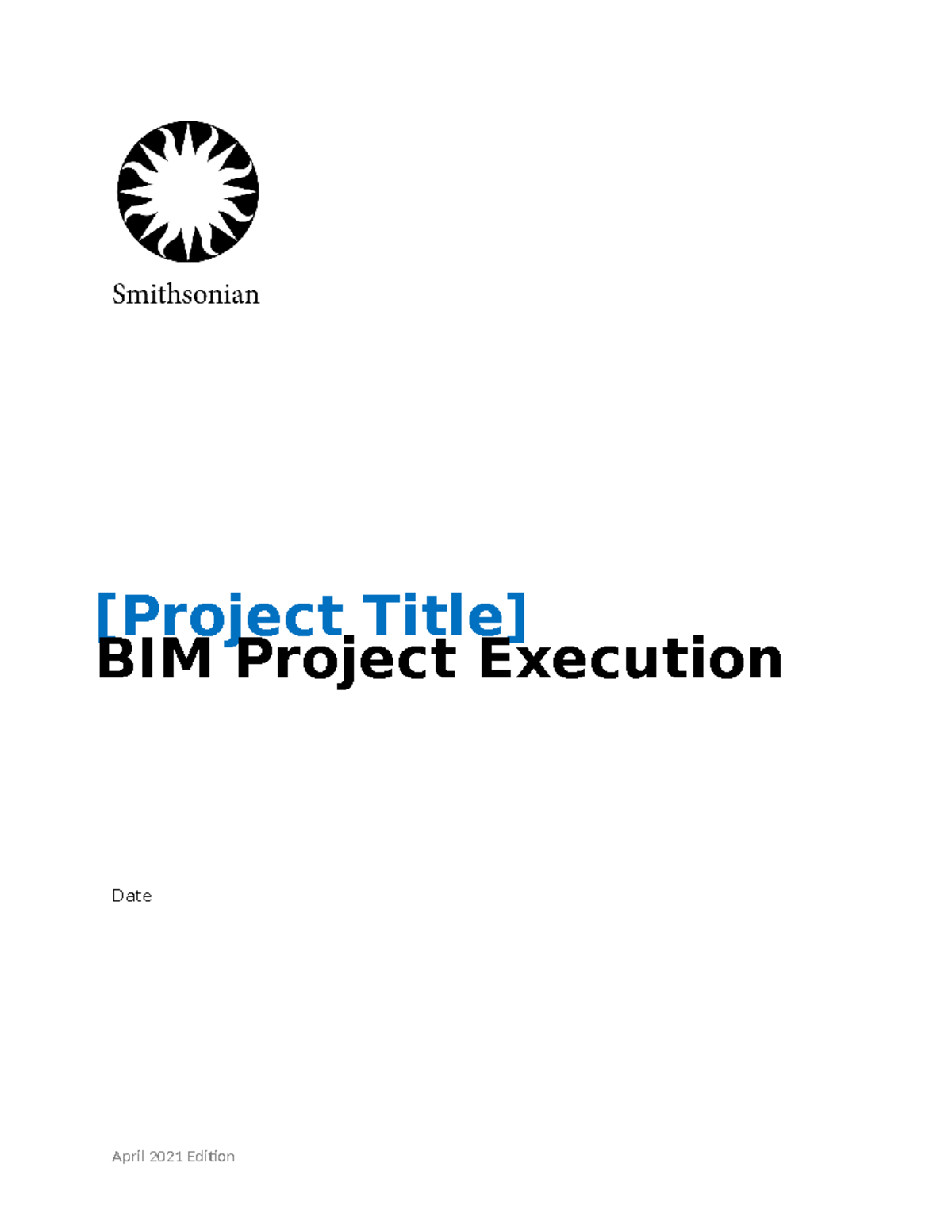 Sf-bim-project-execution-plan-template apr2021 - Date April 2021 ...