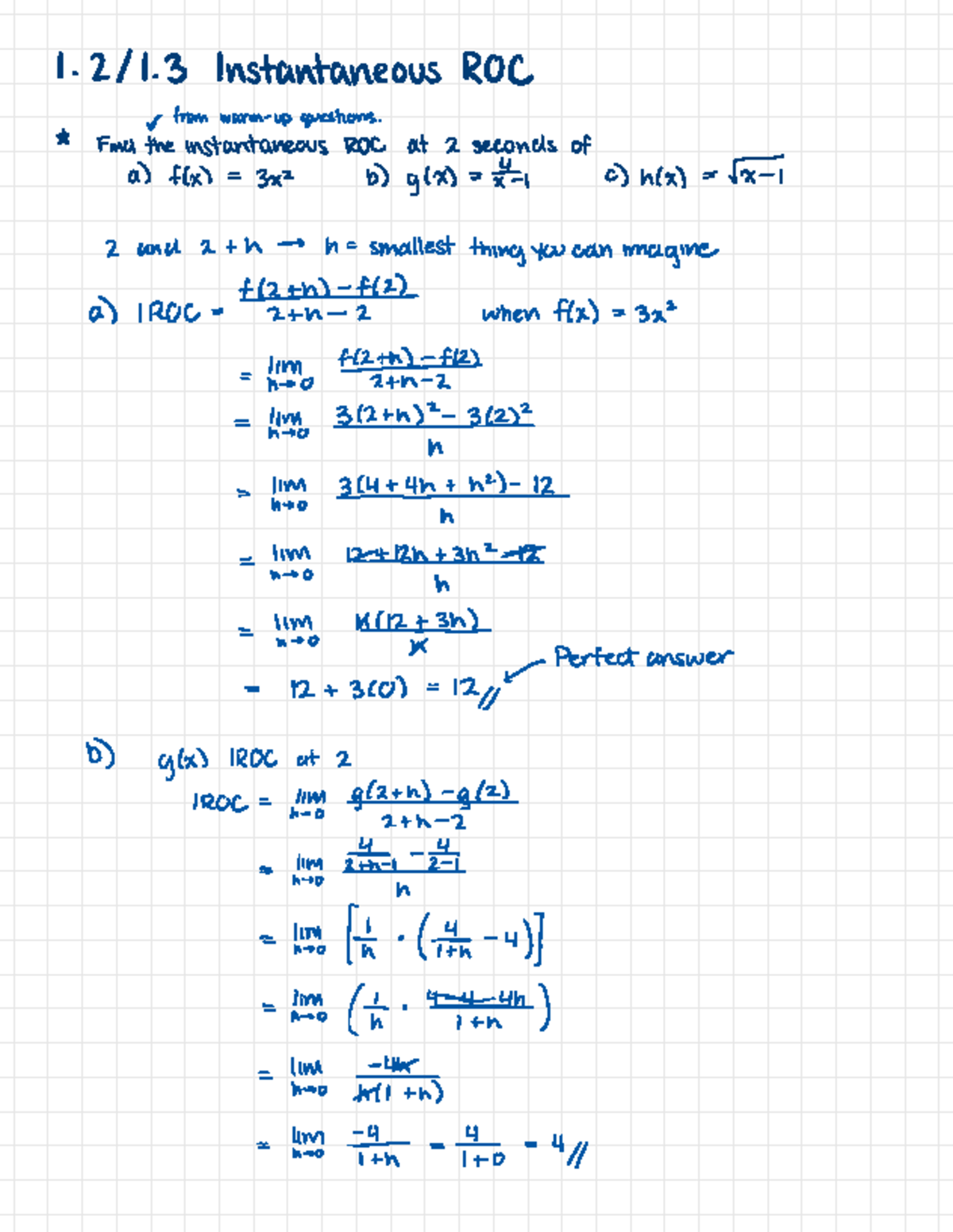 1.2-1.3 - Instantaneous ROC - 211 Instantaneous ROC from warm - up ...