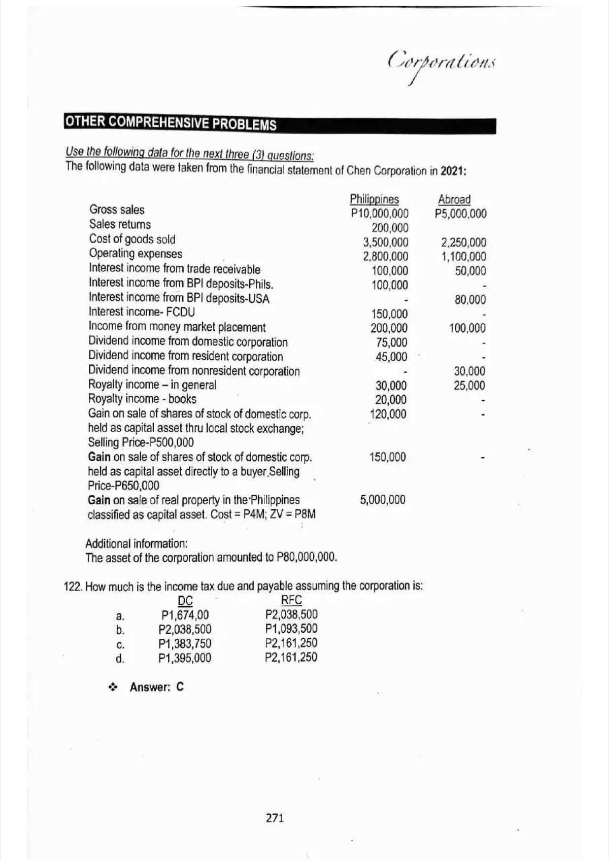 Tabag Transfer Taxation - Accountancy - Studocu