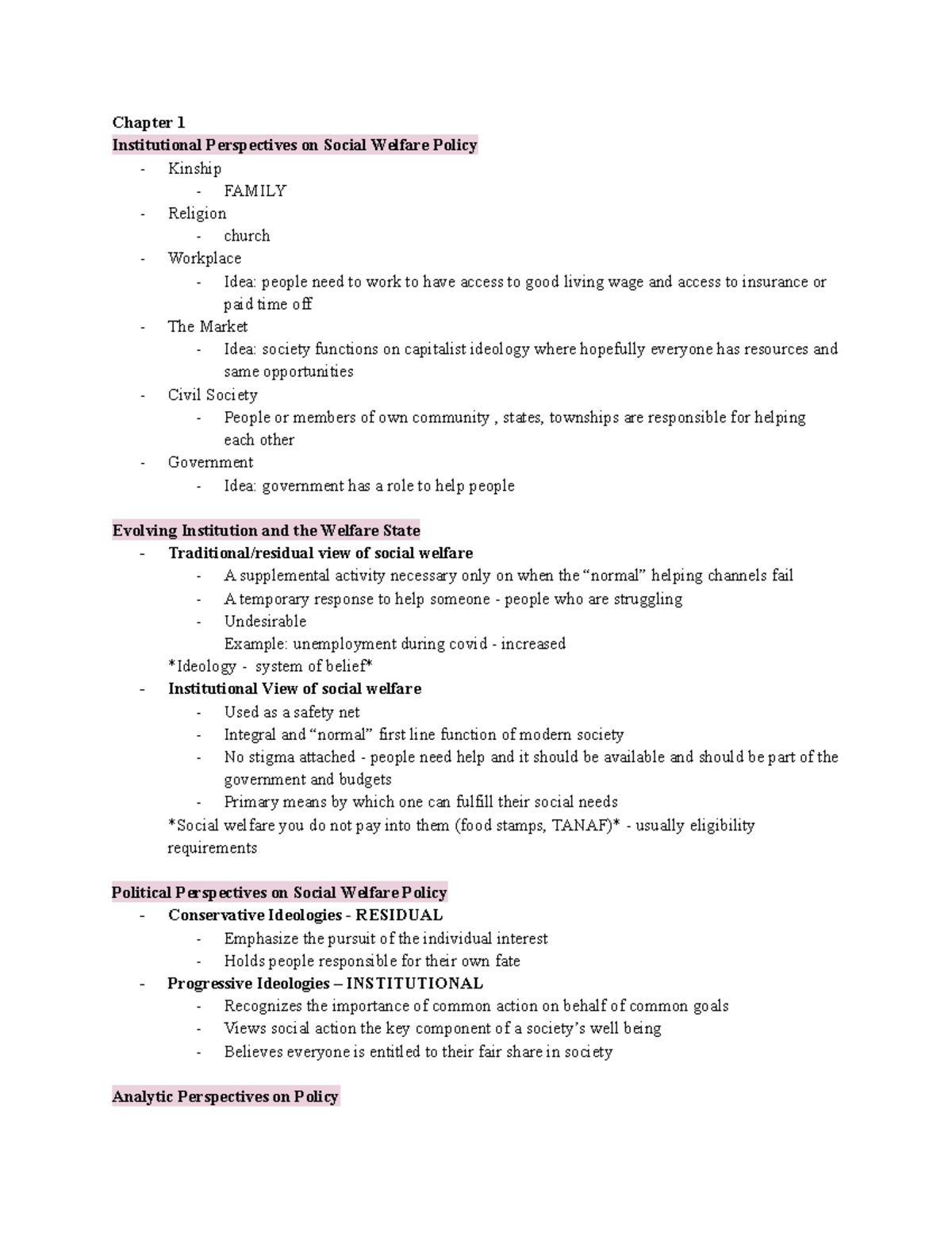 Sw 342 - This undergraduate social work course is the second of a two ...