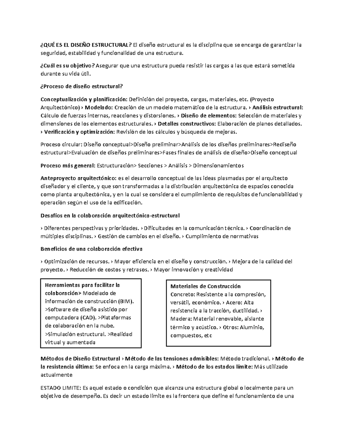 Teoria DEE115 - Cccc - ¿QUÉ ES EL DISEÑO ESTRUCTURAL? El diseño ...