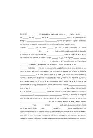 Declaración Jurada Unilateral DE Derechos DE Posesión DE BIEN Inmueble Rustico - NUMERO - Studocu