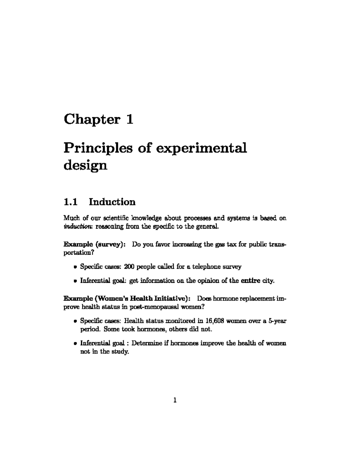 Chapter 1 - Principles of experimental design - QUA0008 - Studocu