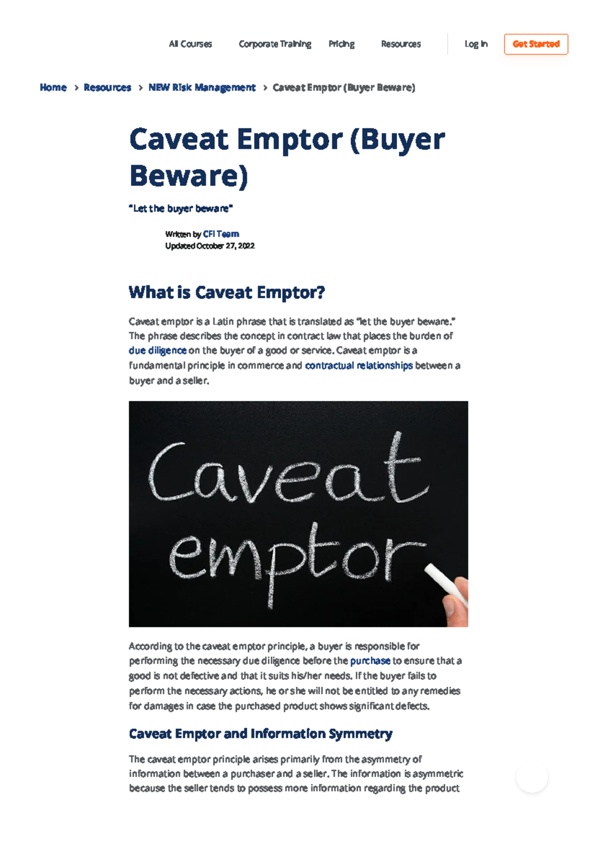 Caveat Emptor (Buyer Beware) - Definition, Examples, Uses - Home ...