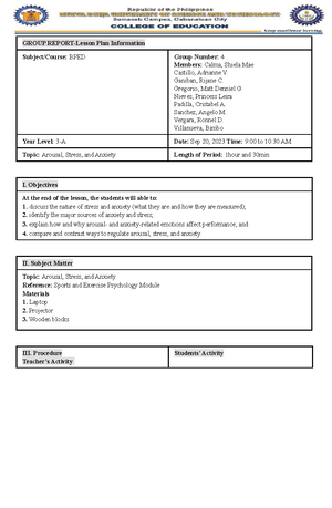 IPE Pathfit 1 Module Finals - Cabanatuan City, Nueva Ecija, Philippines ISO 9001:2015 CERTIFIED ...