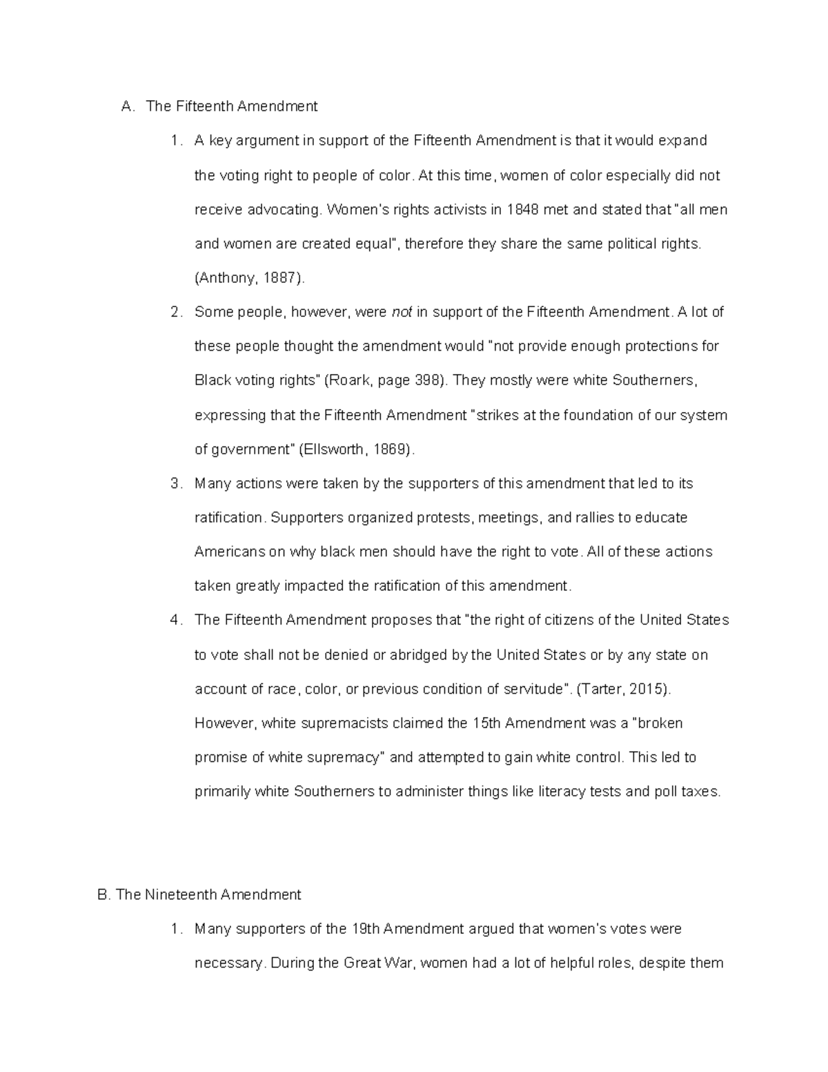 QSM2 Task 2 Social Activism and the Expansion of Voting Rights - A. The ...