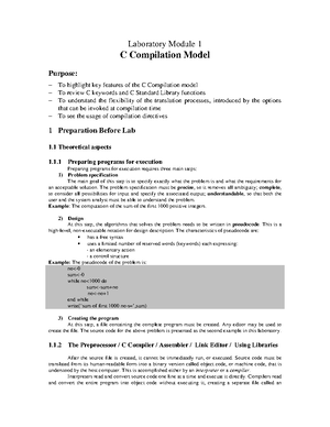 Computer Programming Laboratory 10 - Laboratory Module 10 Files and ...