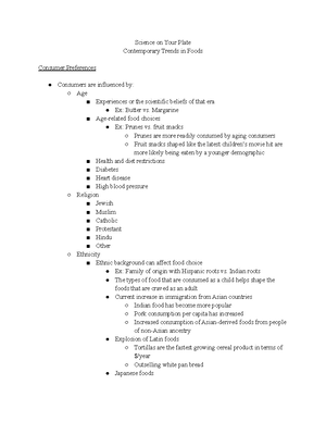Food Safety CORS Notes - Science On Your Plate Food Safety Food Safety ...