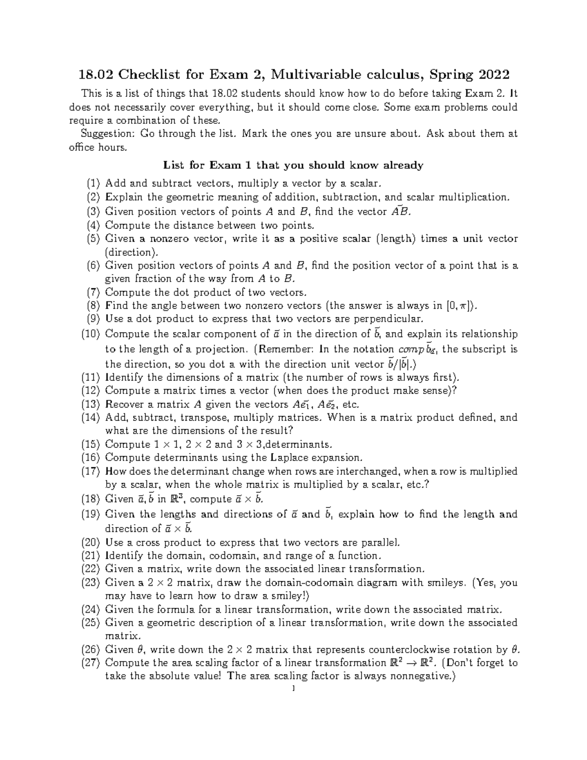 Checklist It Does Not Necessarily Cover Everything But It Should checklist-it-does-not-necessarily-cover-everything-but-it-should