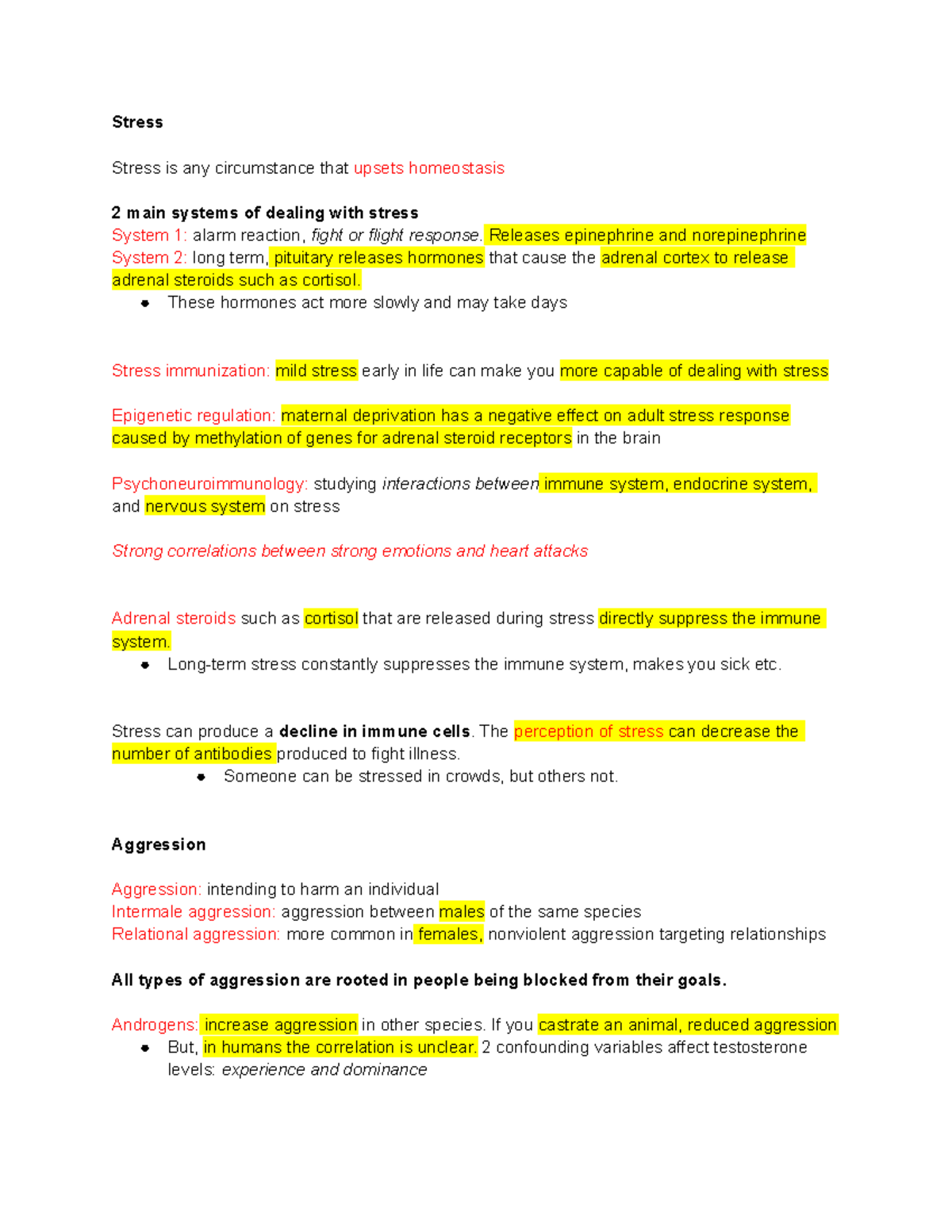 11 17 neuro emotions - Stress Stress is any circumstance that upsets ...