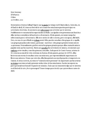 Spanish II Final Exam Study Guide - EXACT FORMAT OF THE TEST MULTIPLE ...