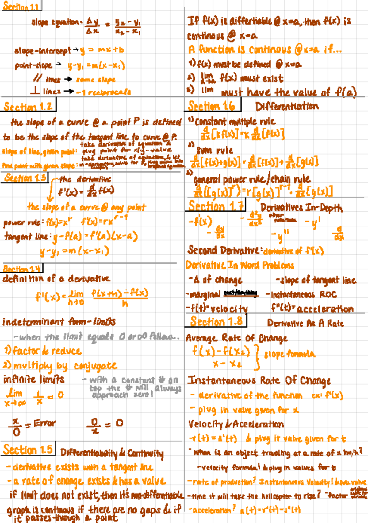 MTH 122 - Professor Stephan Math Notes - MTH 121 - Studocu