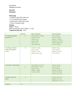 Basic Nutrition Outline chapters 1-6 - Outline 1 - Chapter 1- Basic ...