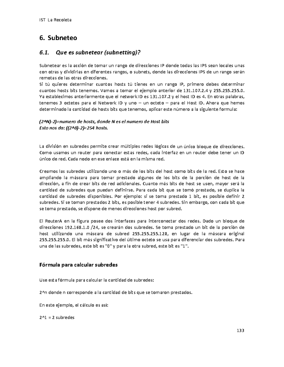 Subneteo de redes ipv4 - 6. Subneteo 6. Que es subnetear (subnetting ...