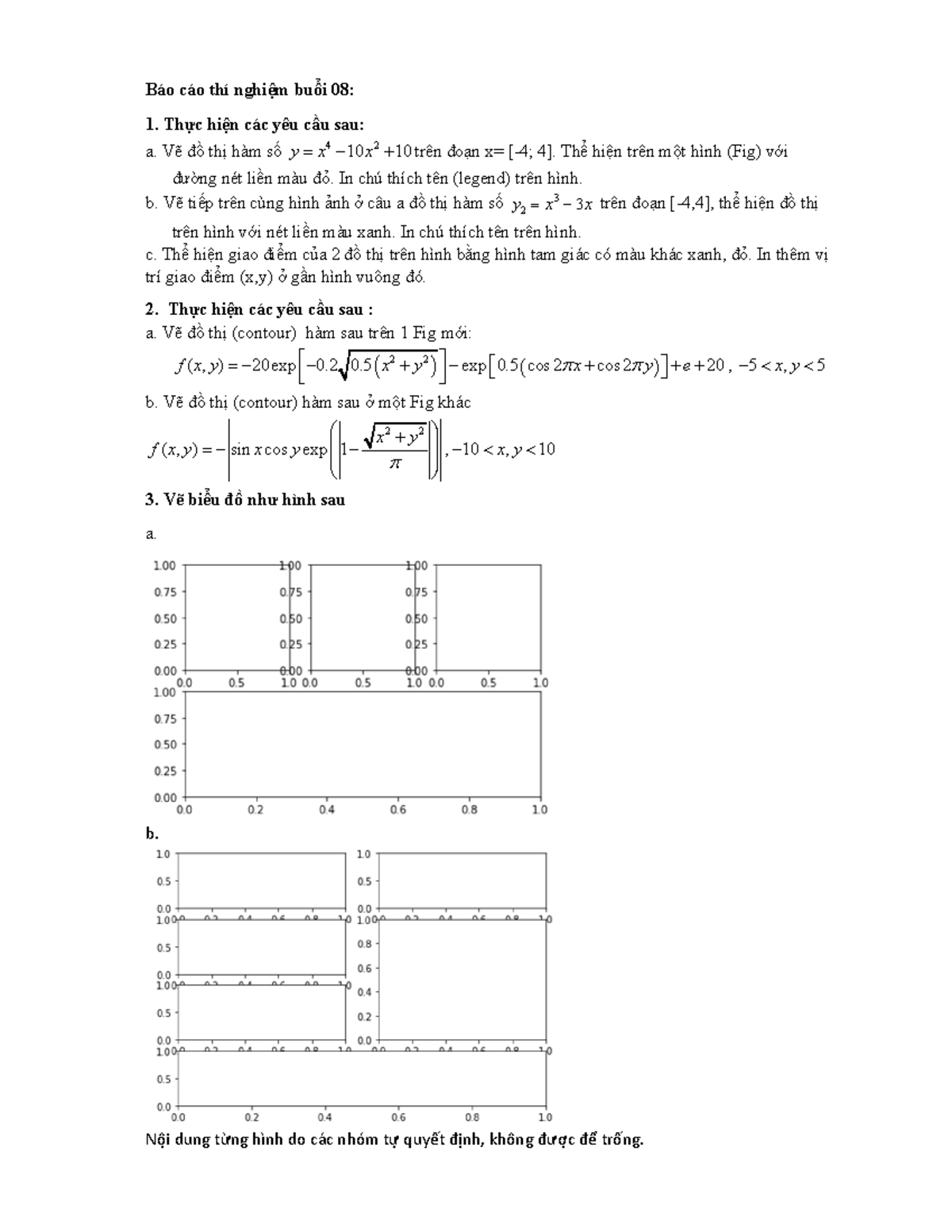 Python-8 - co cai con to nè - Báo cáo thí nghiệm buổi 08: Thực hiện các ...