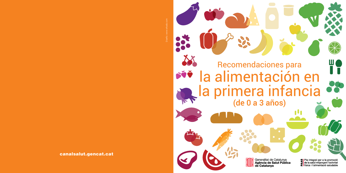 Alimentacion en la primera infancia - 33 Diseño: whads canalsalut ...