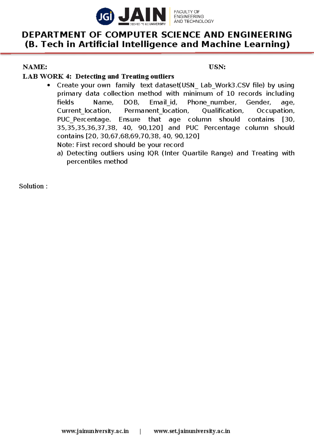 USN Lab Work4 - assignment - DEPARTMENT OF COMPUTER SCIENCE AND ...