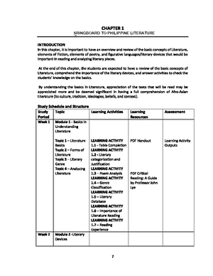 Narrative- Report Insetslac - NARRATIVE REPORT ON SLAC/INSET TRAINING I ...