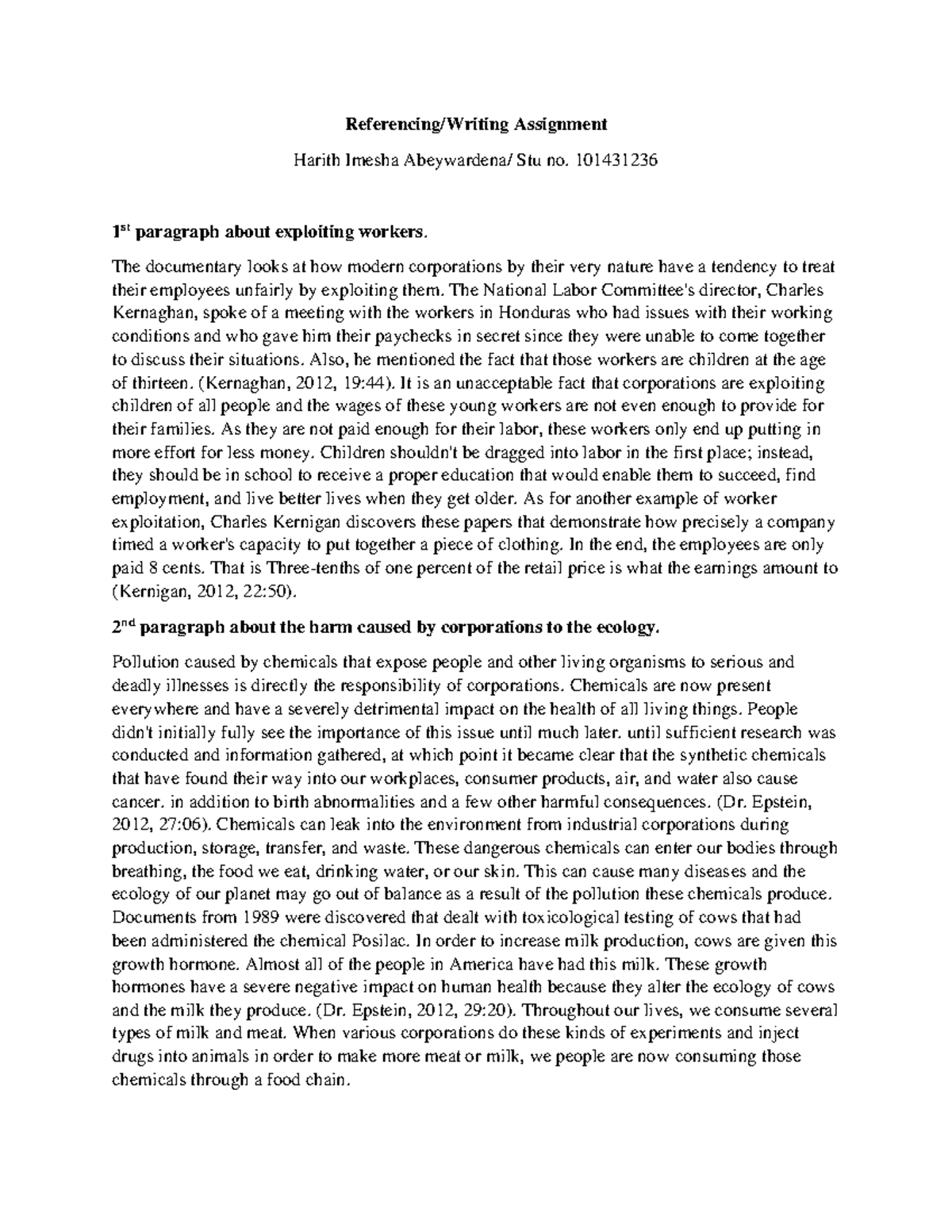 DOC-20230321-WA0002 - Referencing/Writing Assignment, paraphrasing and ...