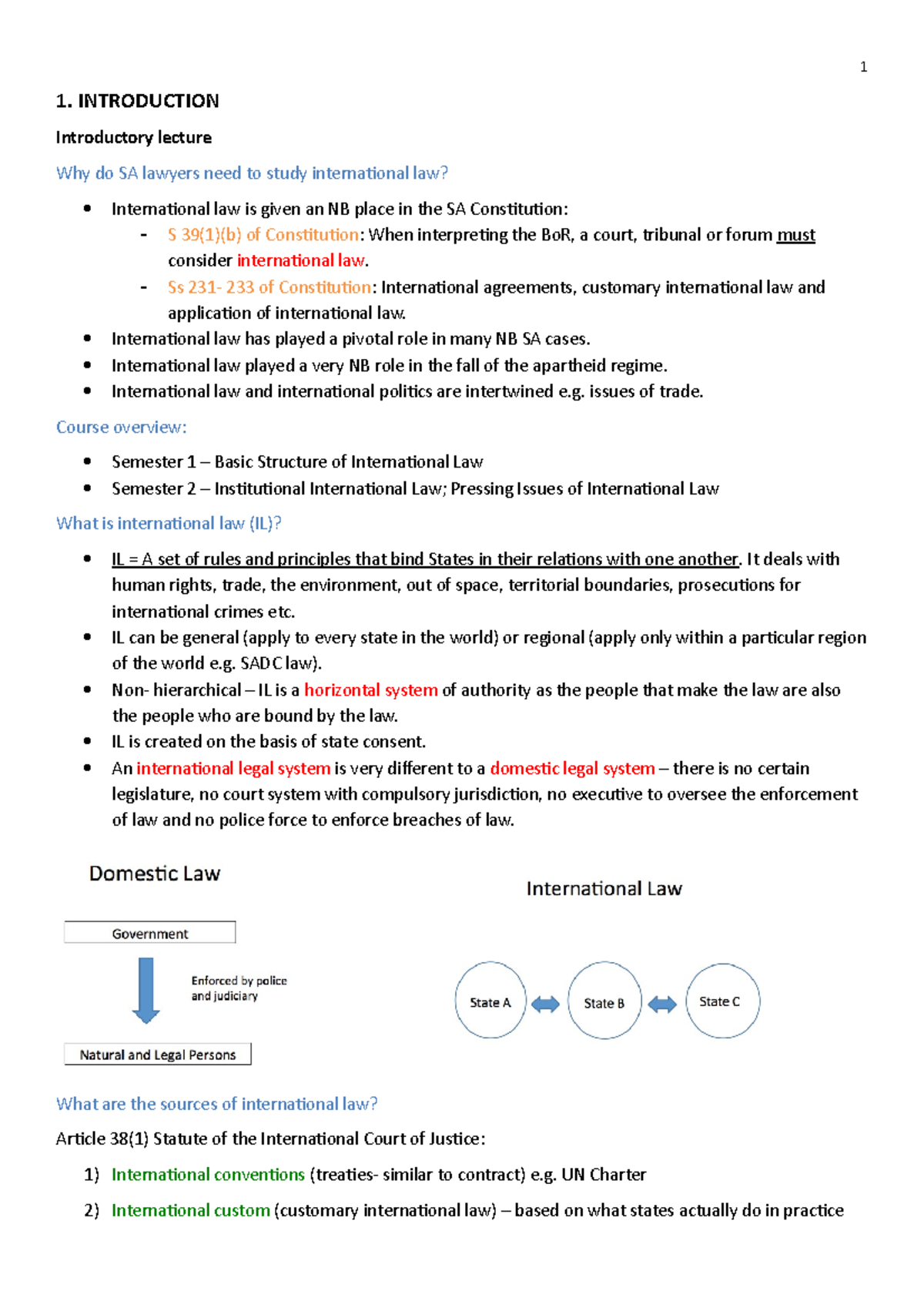 1. Introduction - 1. INTRODUCTION Introductory lecture Why do SA ...