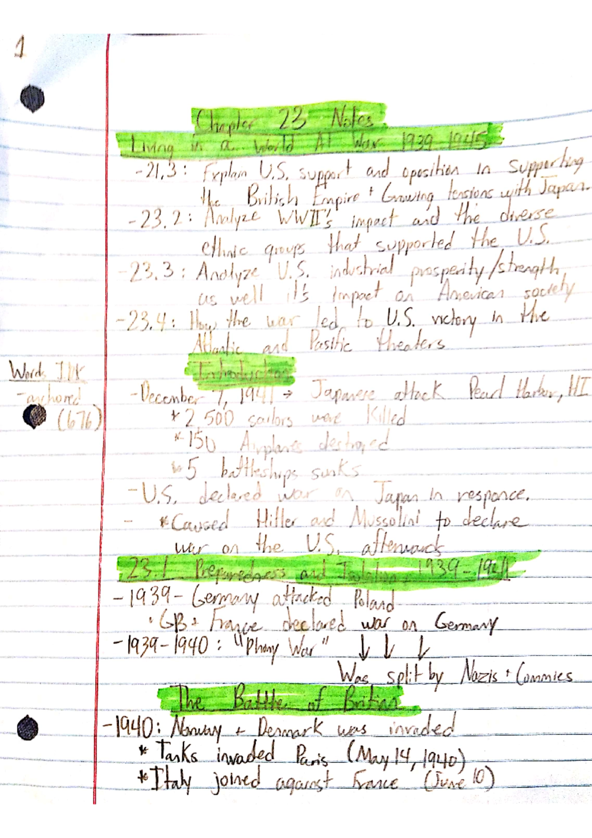 TEdwards chapter 23notes 3-30-23 - Studocu