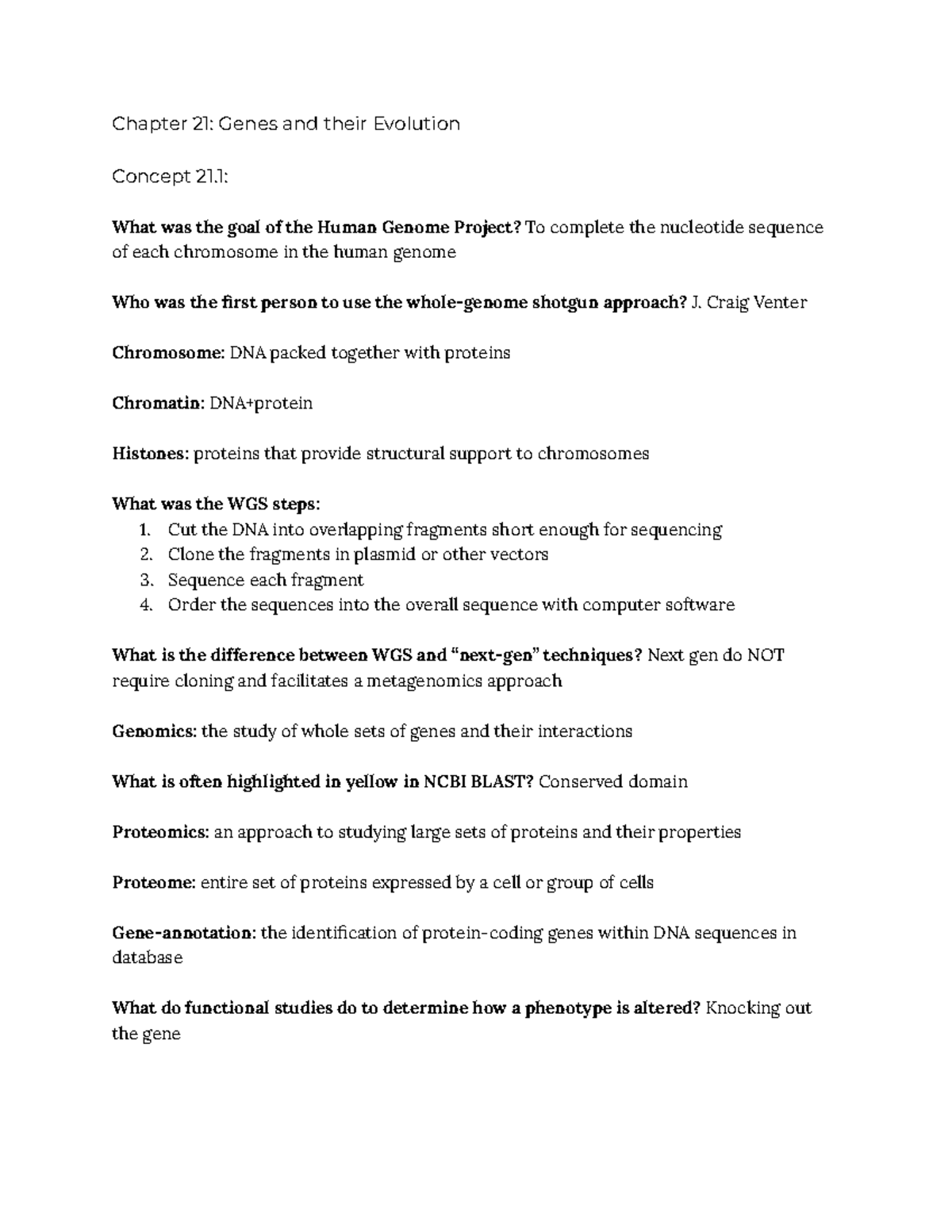 Ch. 21 PP Review - Lecture notes for Ch. 21 power point for Dr. Oladapo ...