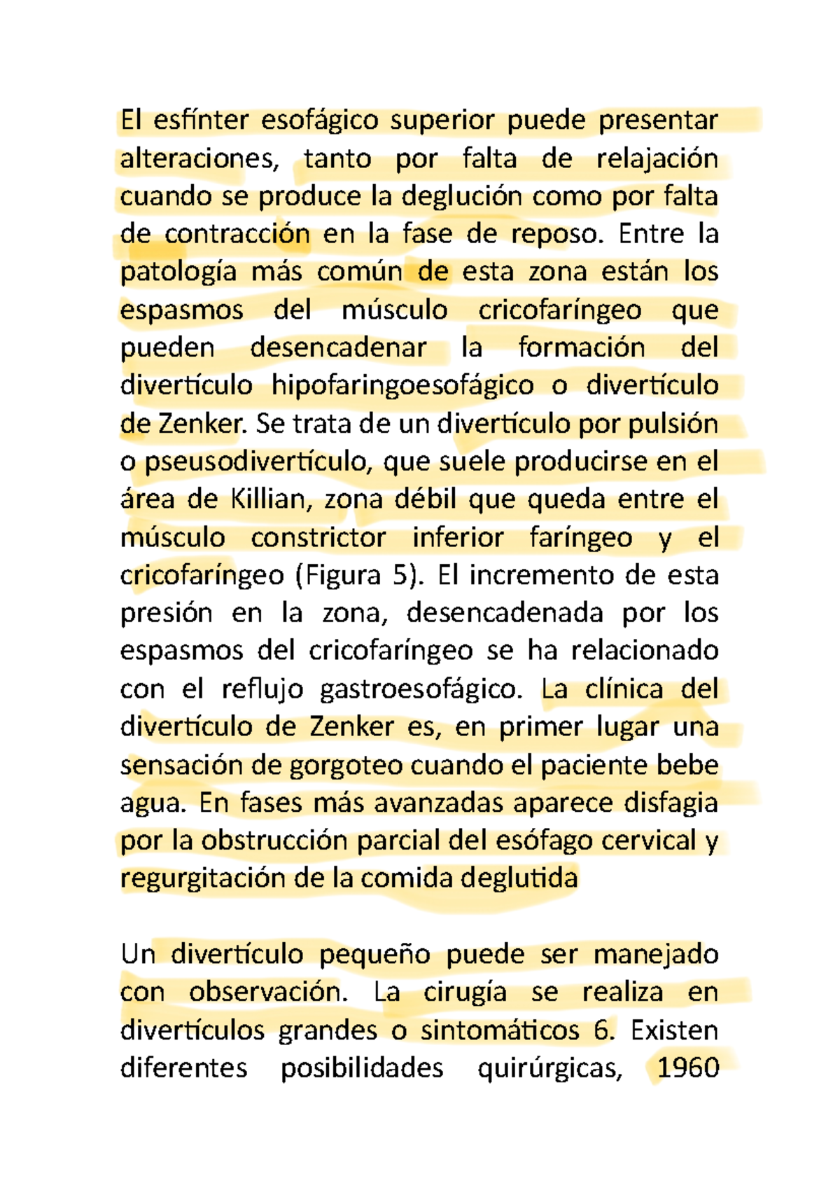Anestesiologia práctica - El esfínter esofágico superior puede ...