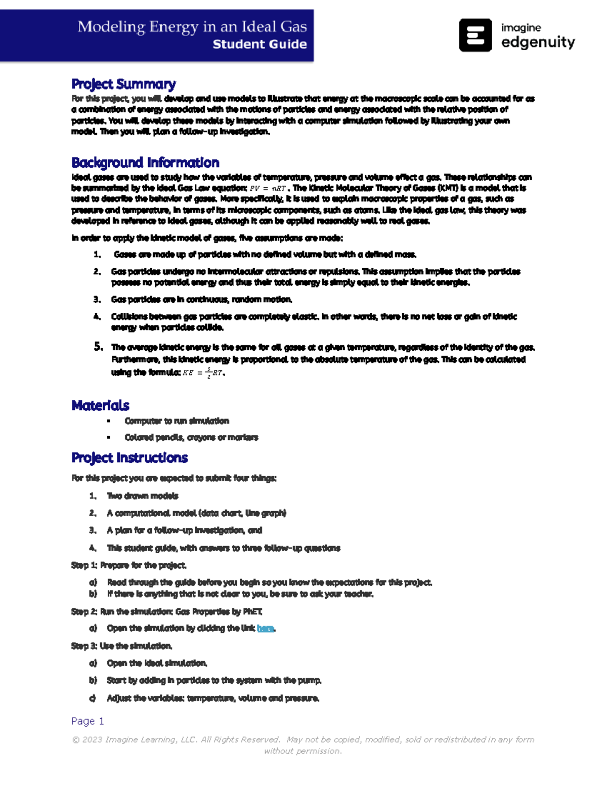 Modeling Energy - rrjftr3ertffffffffrdesw2 - Project Summary For this ...