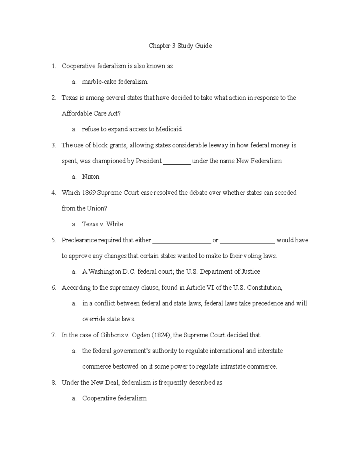 Chapter 3 Reading Study Guide Questions - Chapter 3 Study Guide ...