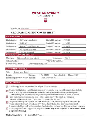 Mpp Group 6 Marketing Planning Project 200096 Mpp Group 6