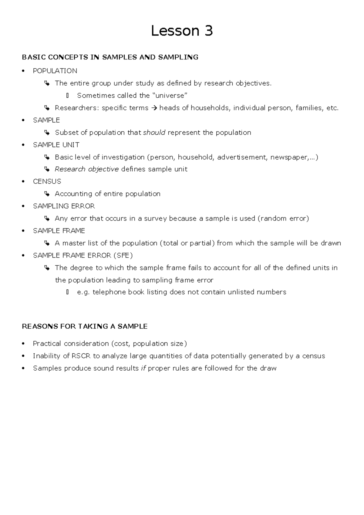 Introduction to SPC methodology lesson 3 - Lesson 3 BASIC CONCEPTS IN ...