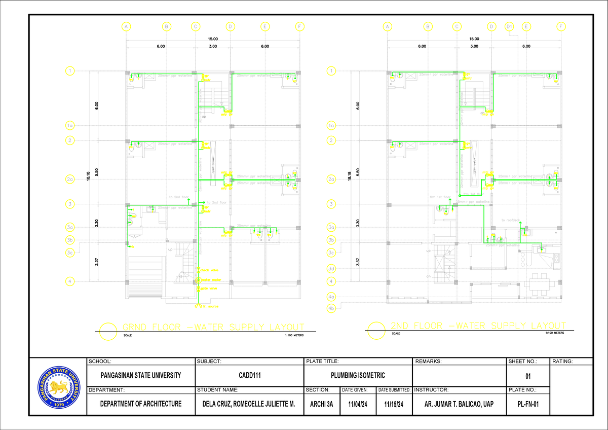 Plates- Electrical - BS Architecture - ∅ ∅ ∅ ∅ ∅ ∅ ∅ ∅ ∅ ∅ ∅ ∅ ∅ ∅ ∅ ∅ ...