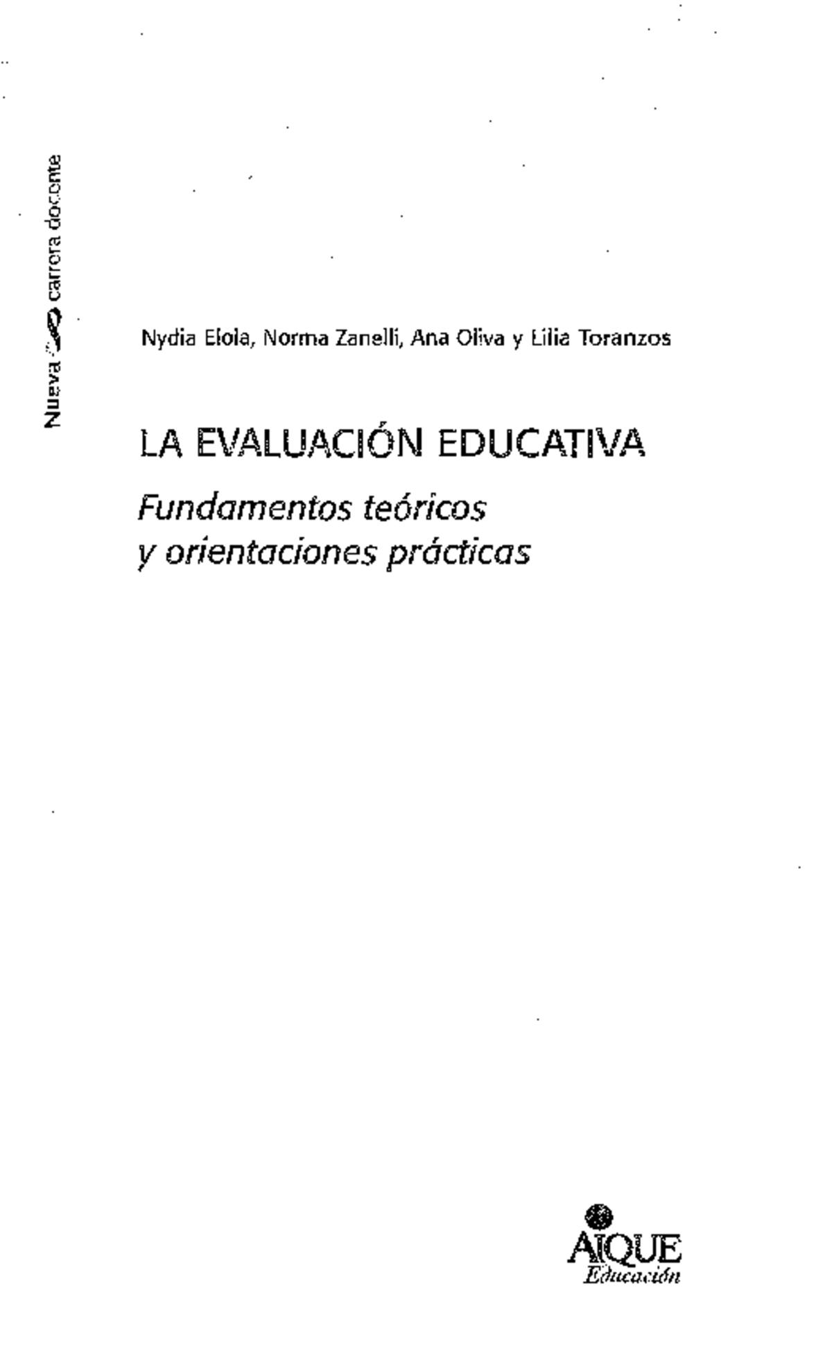Elola Evaluacion Educativa - ####### Nydia Elola, Norma Zanelli, Ana ...