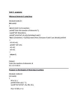 Tokens in C - Programming in C - Tokens in C Tokens in C is the most ...