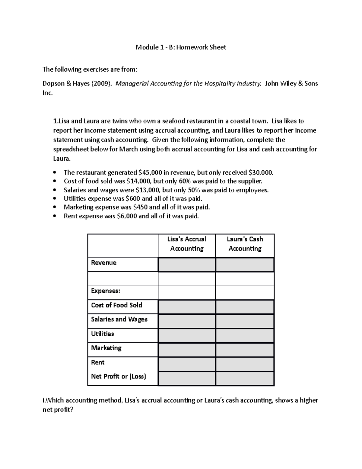Module 1 A Homework - Practice recoding information - Module 1 - B ...