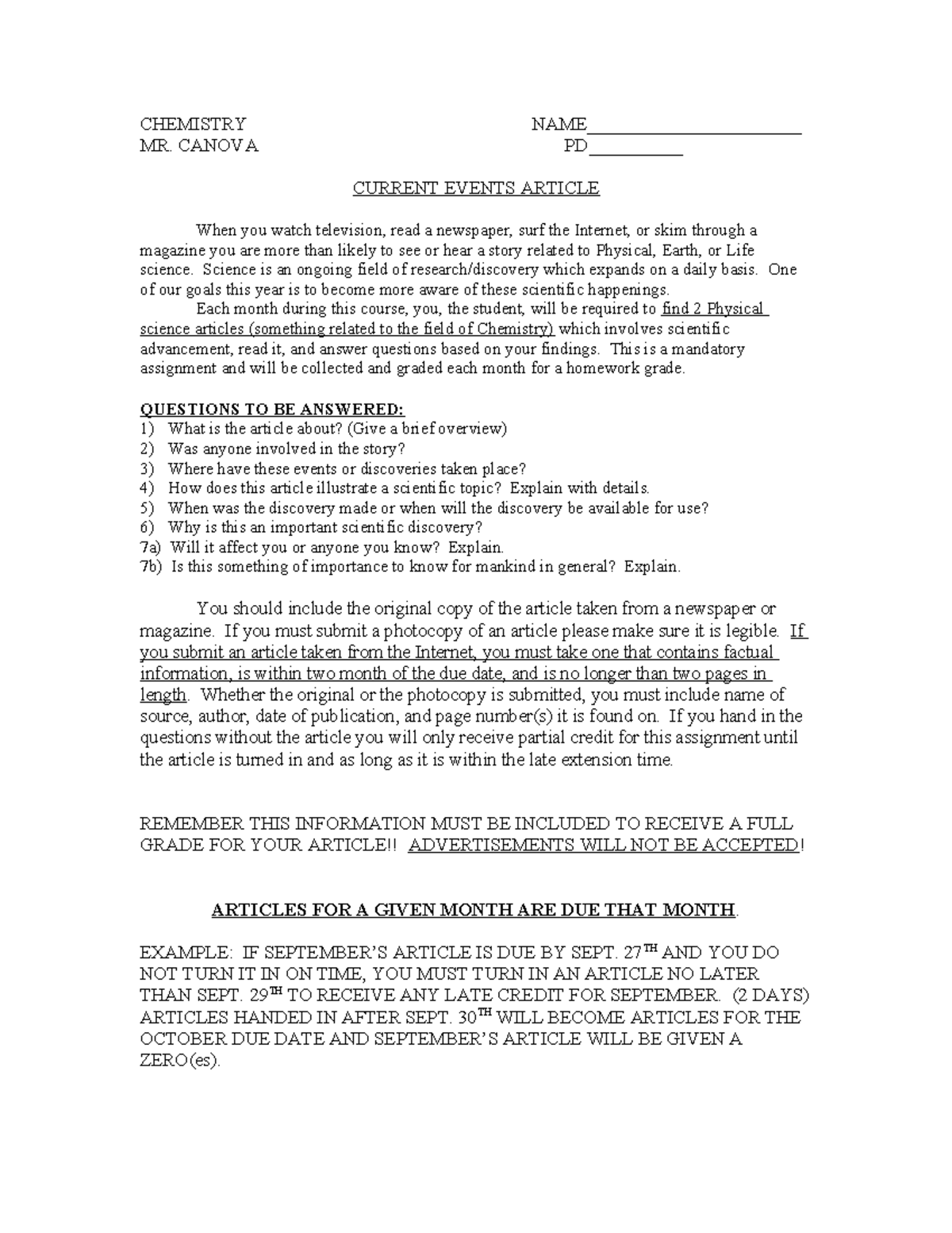 CEvents Chem - answer key for ionic lab - CHEMISTRY NAME ...