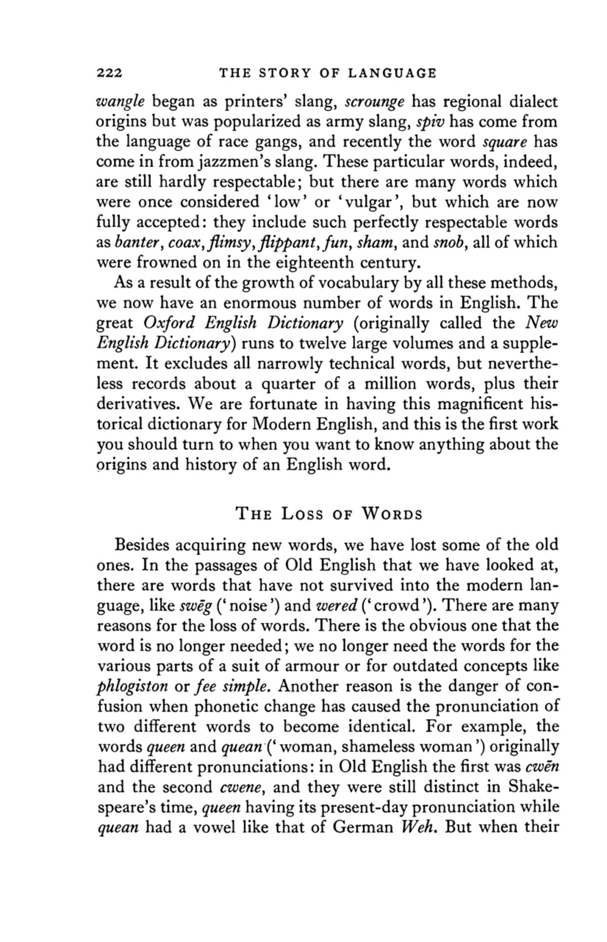 Story of speech and language 76 - 2 2 2 T H E S T O R Y O F L A N G U A ...