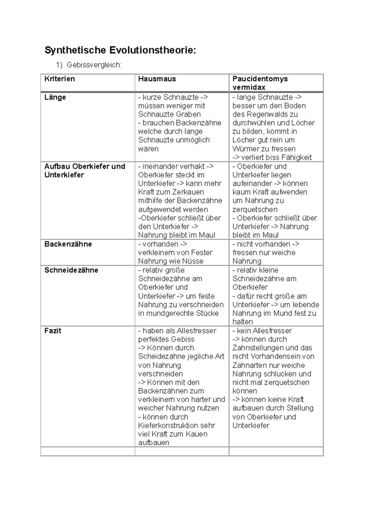 Synthetische Evolutionstheorie - Synthetische Evolutionstheorie ...