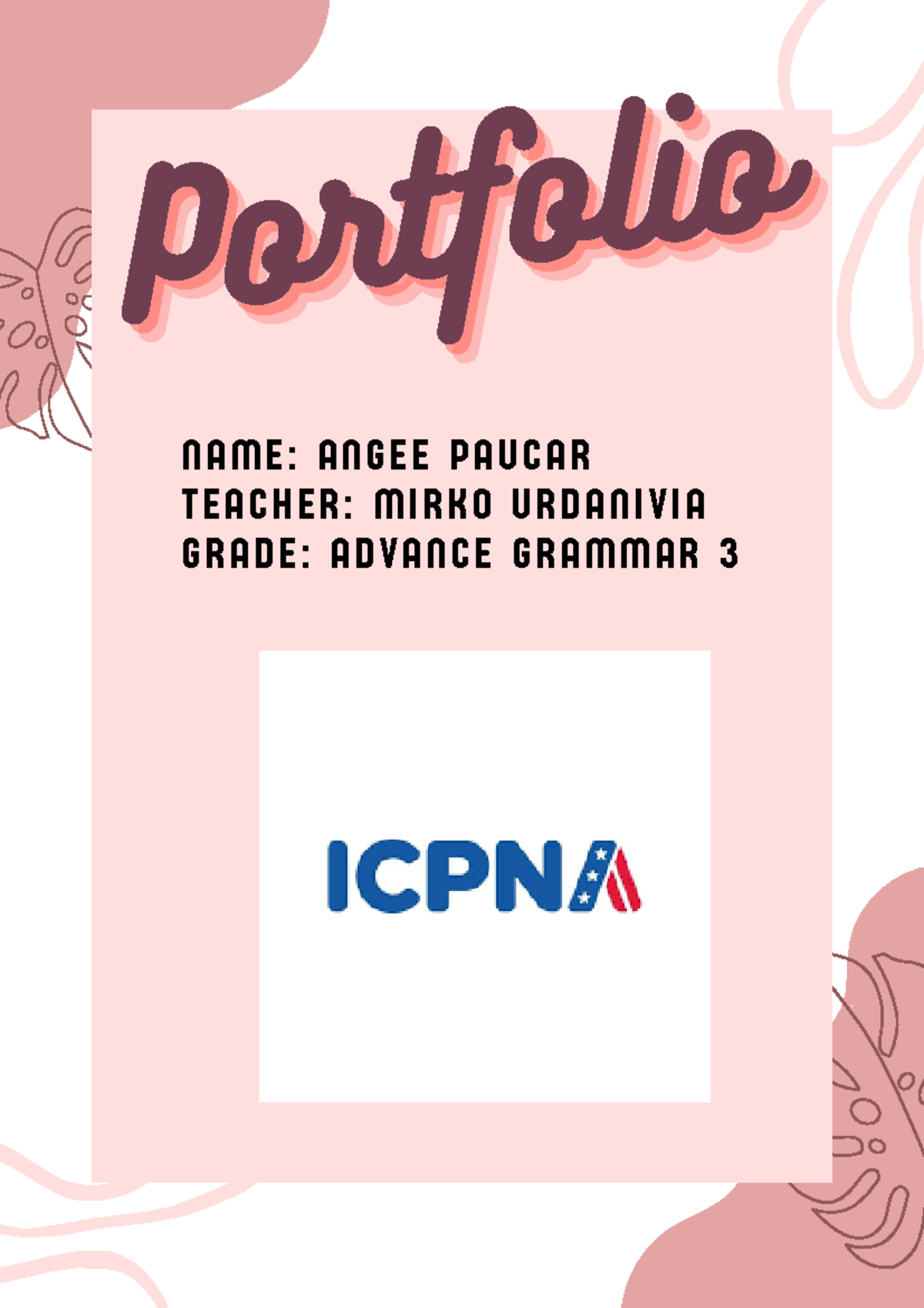 Documento A4 Cuaderno Azul Liso 20240618 142636 0000 - Portfolio Portfolio Portfolio N A M E : A ...