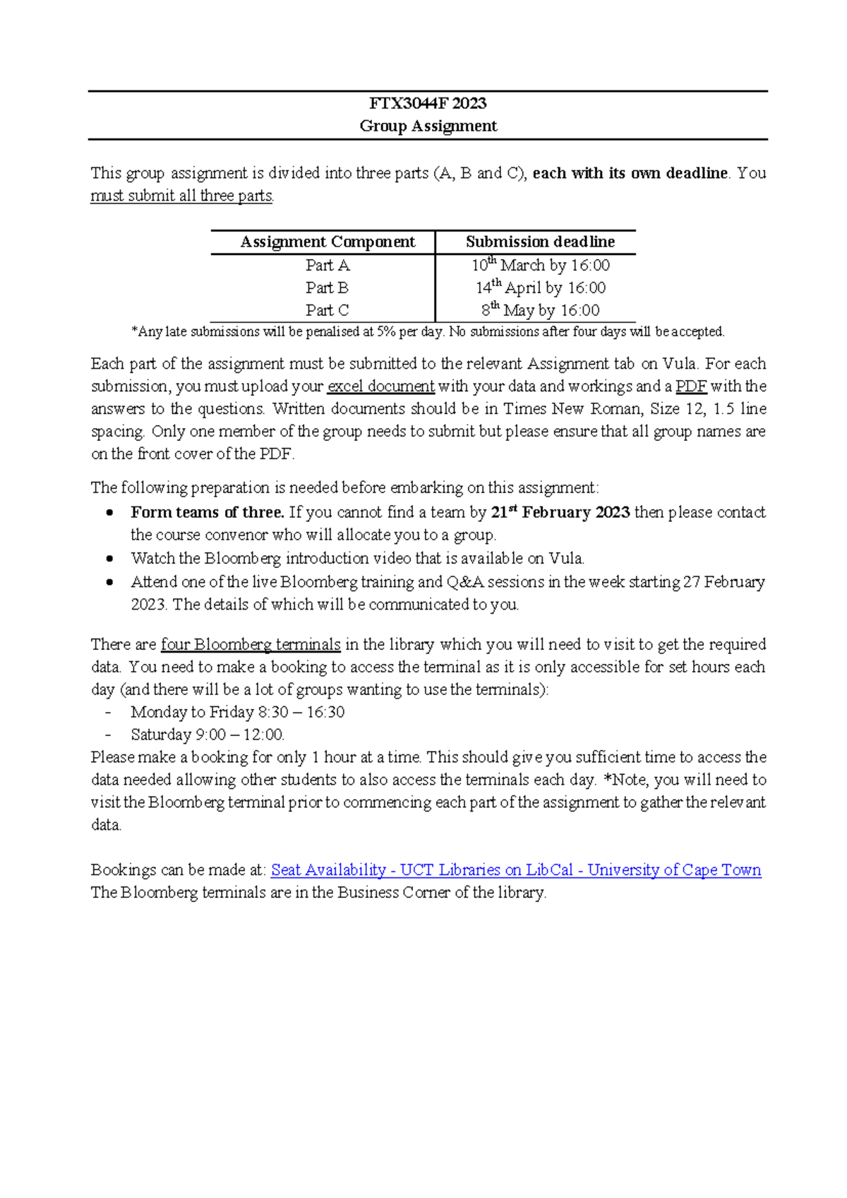 FTX3044F Assignment 2023 - FTX3044F 2023 Group Assignment This group ...
