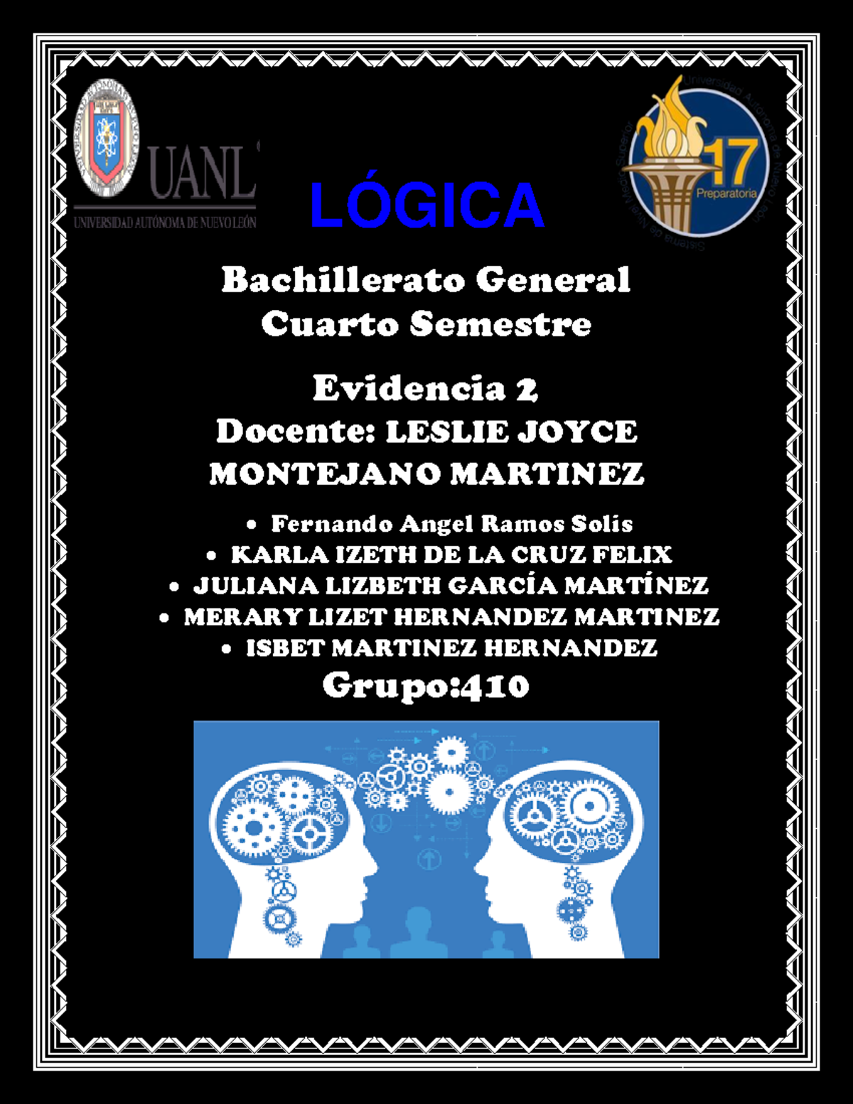 Equipo 3 EV2 Logica - la evidencia - LÓGICA Bachillerato General Cuarto Semestre Evidencia 2 ...