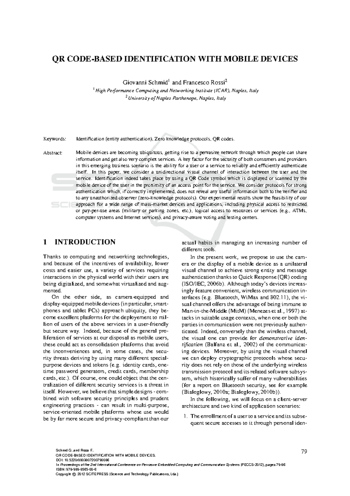 38072 - LEARNING MATERIAL - QR CODE-BASED IDENTIFICATION WITH MOBILE ...