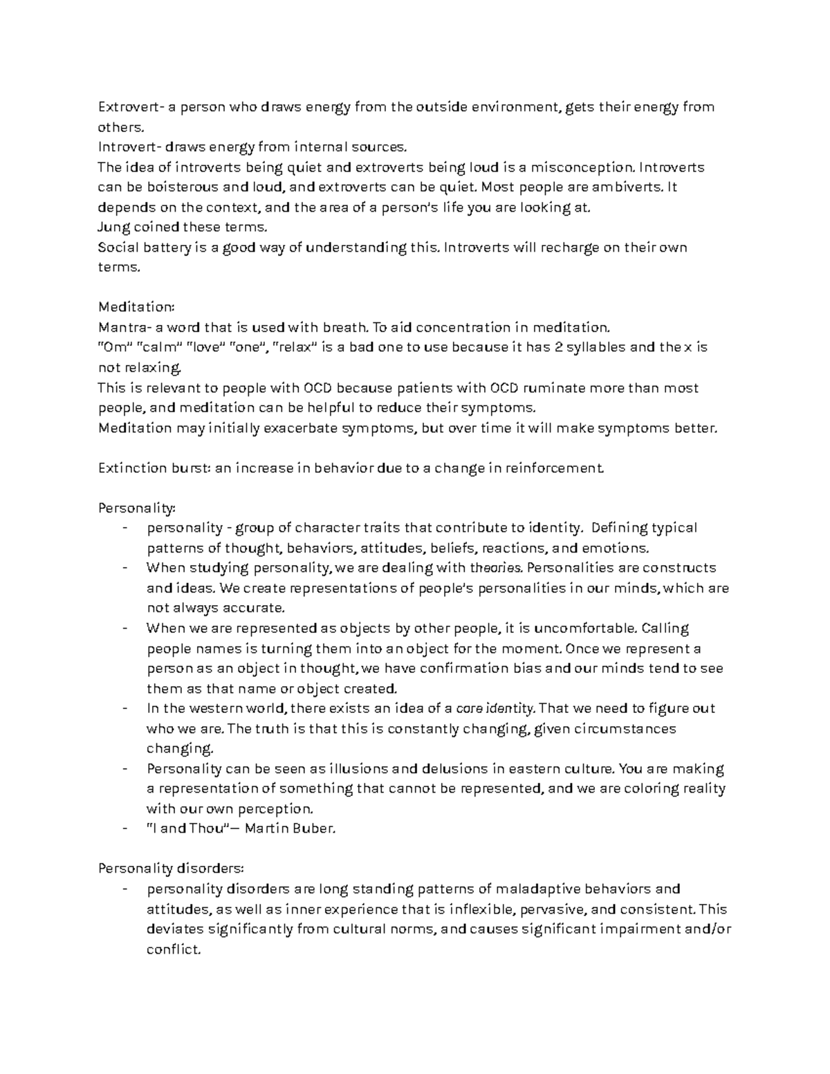Understanding Personality Disorders and Introversion vs Extroversion ...